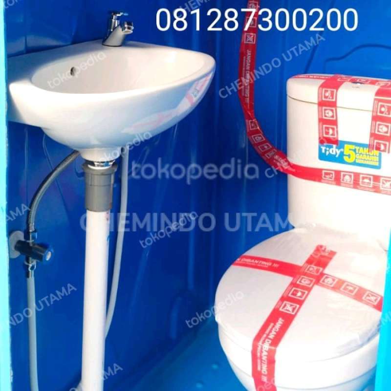 Jual toilet portable type b WC duduk+washtafel di Seller Marshop ...