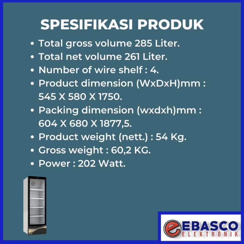 Jual Polytron Showcase Scn 237 - Kulkas Pendingin Di Seller Ebasco ...