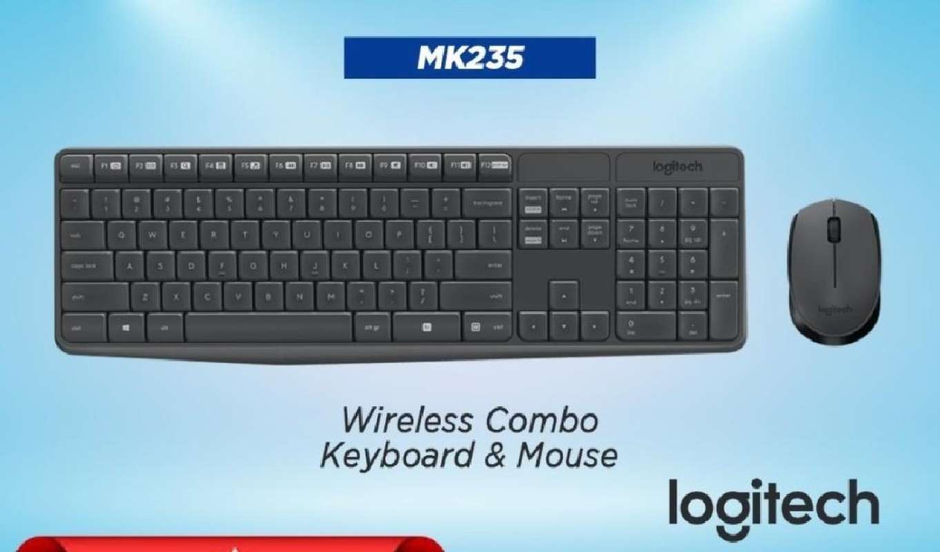 Jual Logitech Mk235 Wireless Original Murah - Harga Diskon Juni 2024 ...
