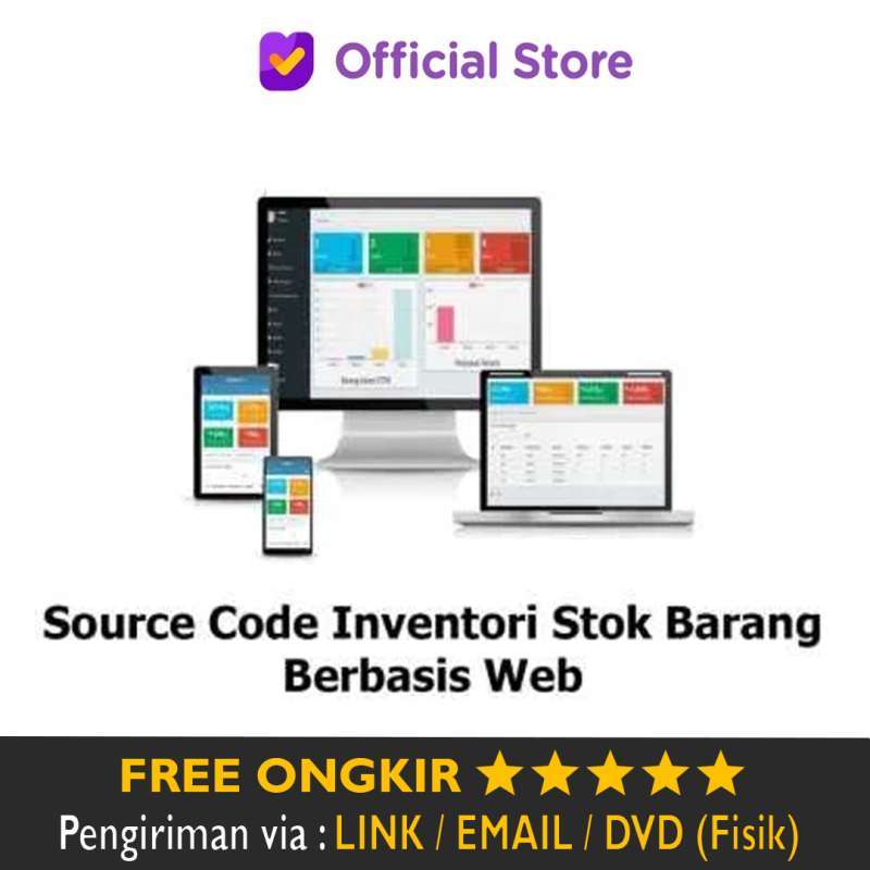 Promo Source Code Aplikasi Inventaris Barang Inventory Stock Berbasis Website Premium Bergaransi ...