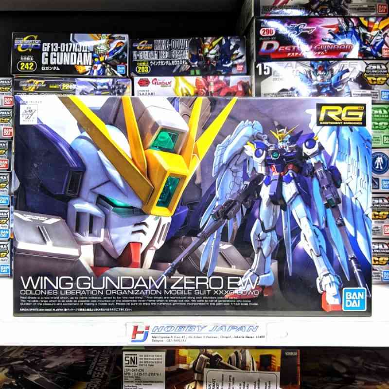 Promo RG Wing Gundam Zero Custom EW Diskon 23% di Seller Crystal Maiden ...
