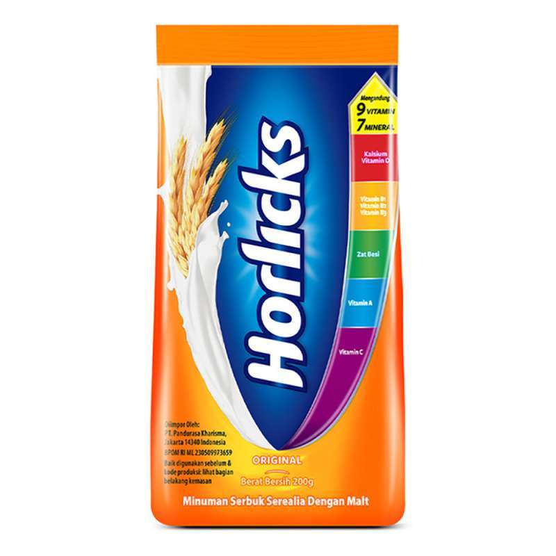 Jual Horlicks Minuman Malt Original 200g Pouch Di Seller Warung Beni ...