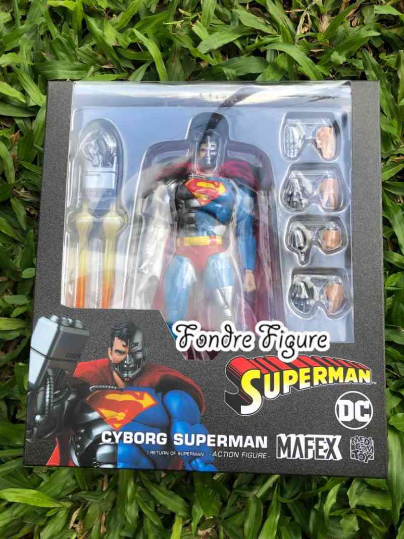 Jual Original Mafex Superman Cyborg Maf164 Return Of Super Man Maf 164 ...