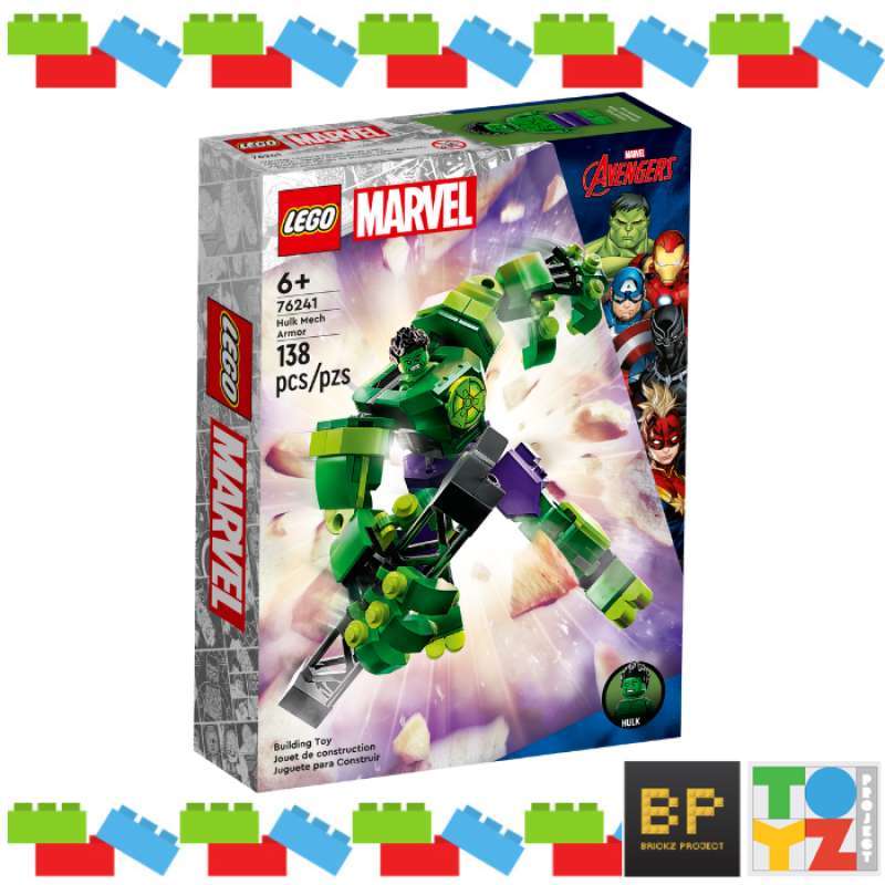 Jual Lego 76241 Super Heroes Hulk Mech Armor Di Seller Toyz Project ...