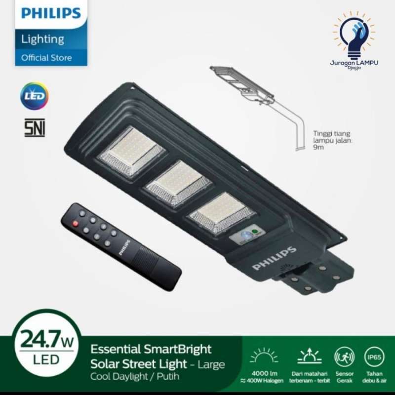 Jual Philips Essential SmartBright Solar Street Light Large di Seller ...