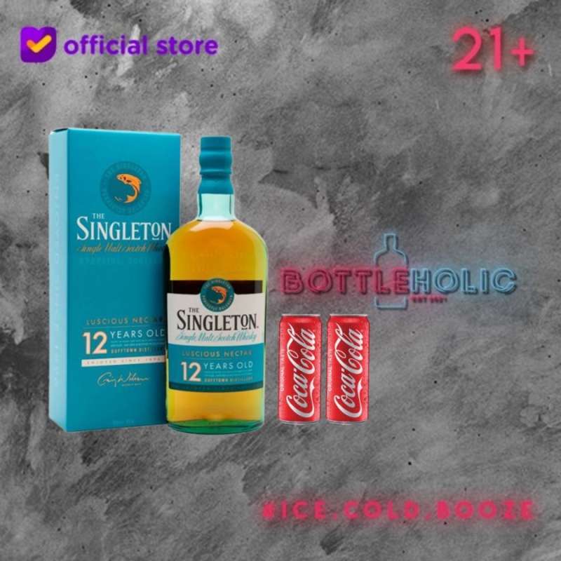 Jual Singleton 12 Years Old Lucious Necktar Single Malt Scotch Whisky ...