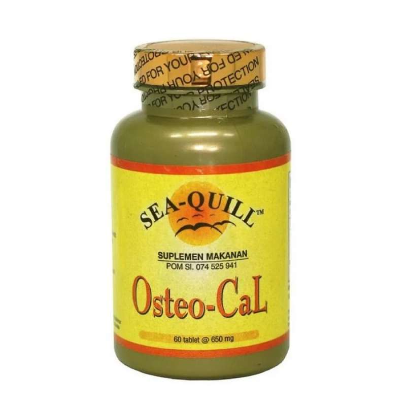 Jual Sea Quill Osteocal 1 Botol Isi 60 Capsul/suplemen Tulang/kalsium ...