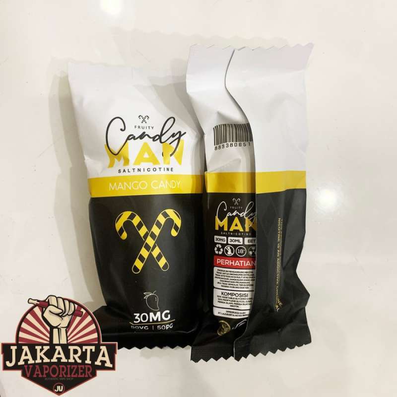 Jual [SALT] CANDY MAN MANGO CANDY 30ML 30MG CANDYMAN LIQUID FVS X TNT ...