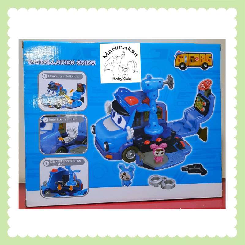 Jual Gogo Bus Gordon Playset Justin Firy Mainan Mobil Anak Original Di ...
