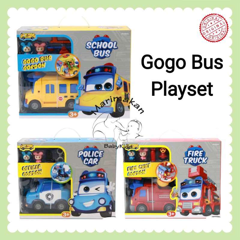 Jual Gogo Bus Gordon Playset Justin Firy Mainan Mobil Anak Original Di ...