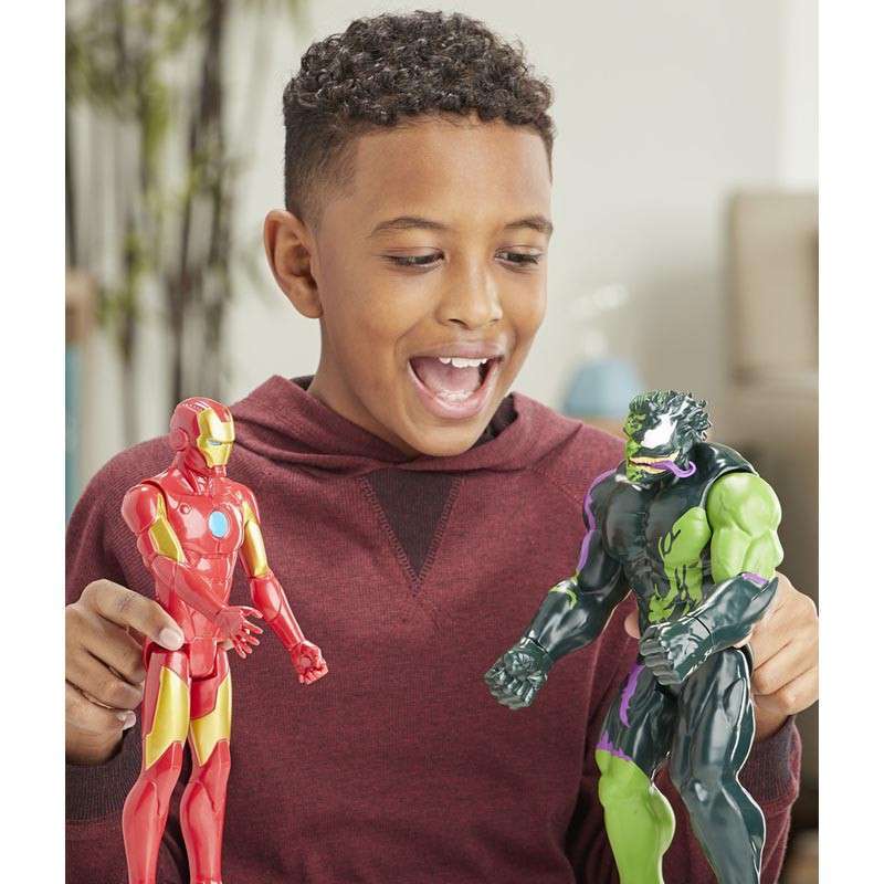 Jual Mainan Figure Anak Avengers Maximum Venom Titan Hero Iron Man Vs ...