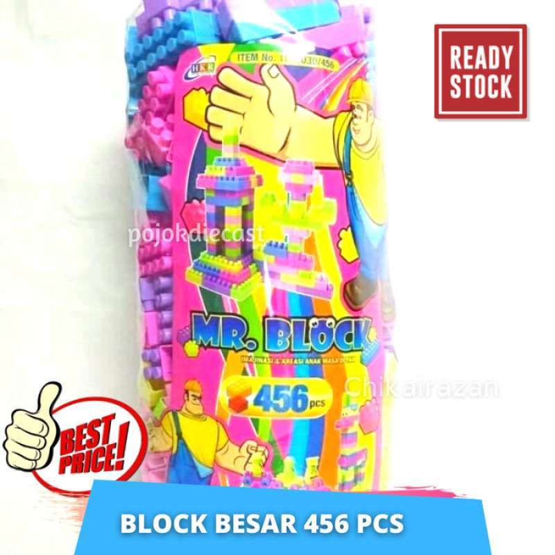 Promo Mainan Block Lego Besar Blok Susun Anak Balok Edukasi Edukatif ...