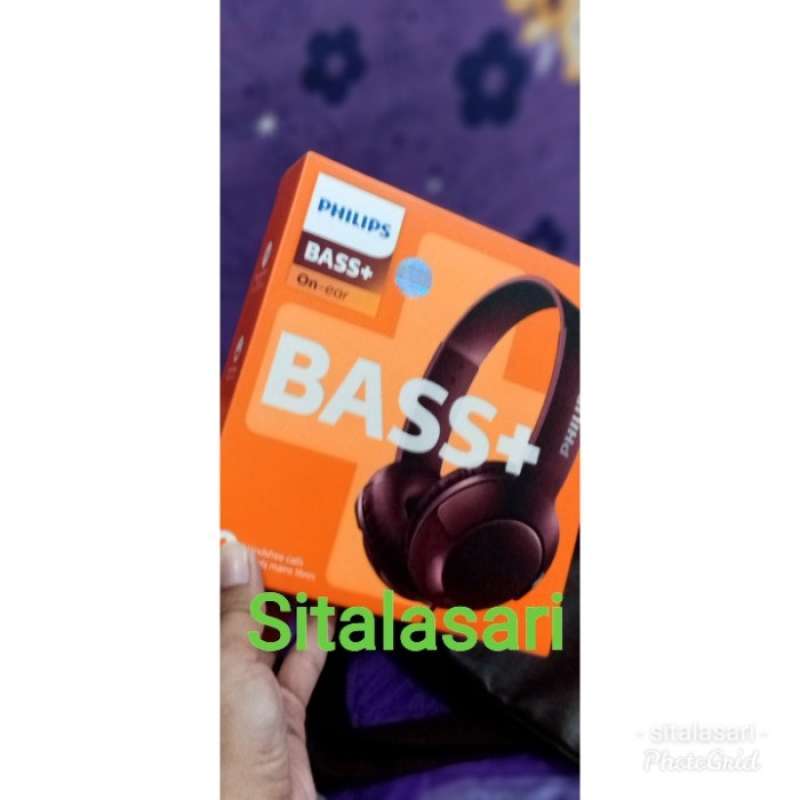 Promo Philips Bass+ Headphone with mic SHL 3075 Original Diskon 33% di ...