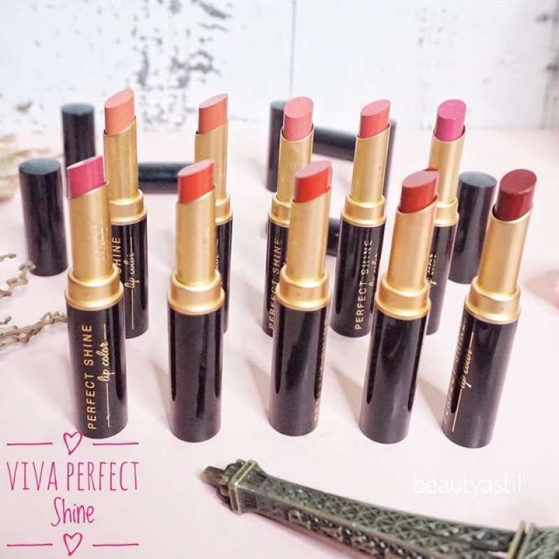 Jual Viva Perfect Shine Lip Color di Seller De Beauty Shopku Official ...