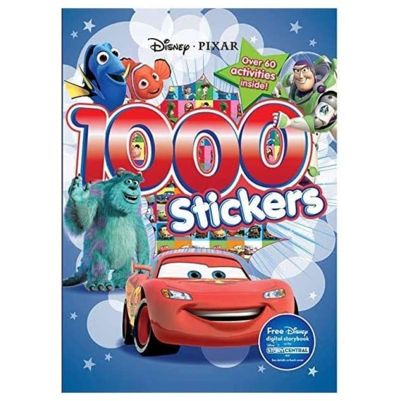 Jual Buku Disney Sticker Book Disney Pixar Cars di Seller Bane Store ...