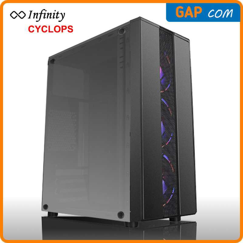 Jual Casing/Case Komputer/PC INFINITY CYCLOPS Acrylic Side Gaming Case ...