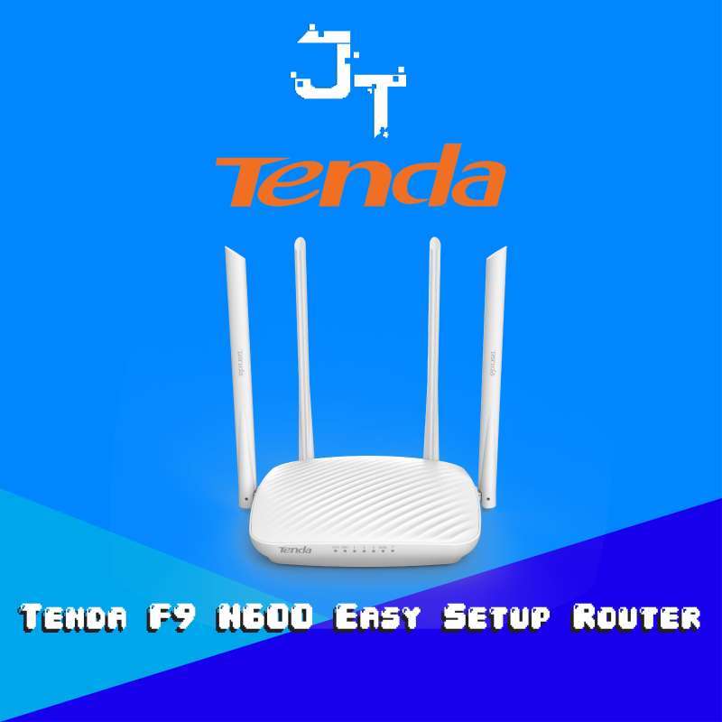 Jual Tenda F9 Whole-Home Coverage 600 Mbps Wireless Router di Seller ...