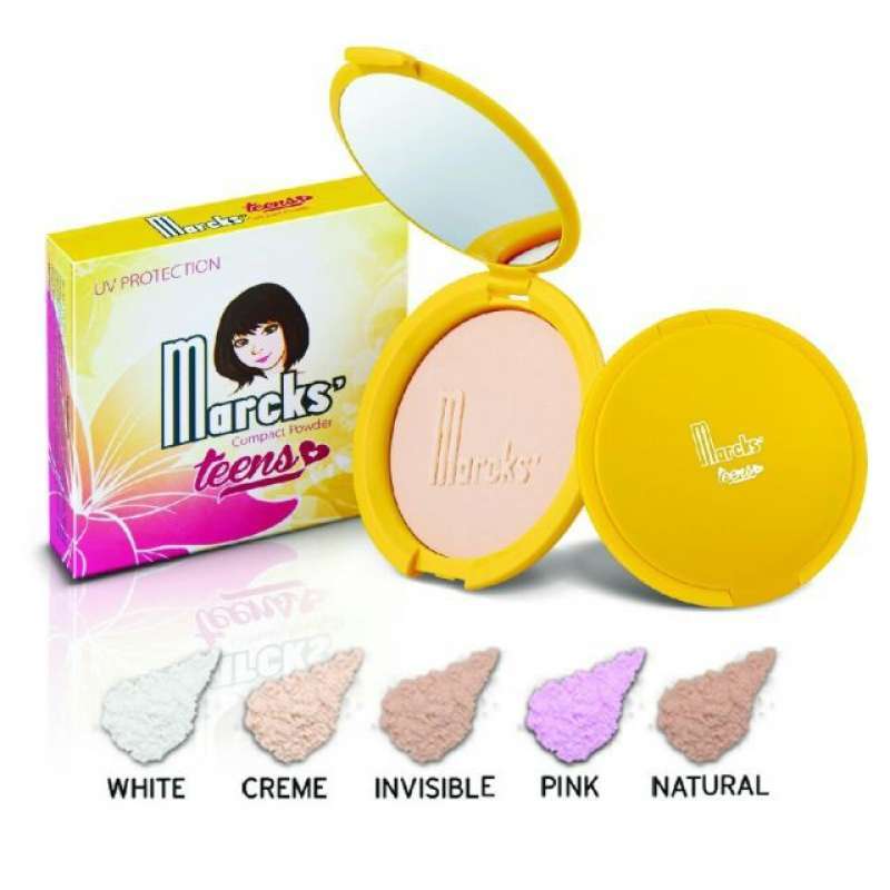 Jual Bedak Marcks Compact Powder Teens - White di Seller Sariayu Store ...