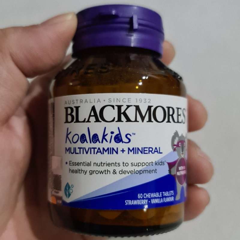 Jual BLACKMORES KIDS Multivitamins Minerals 60 Chewable Tablets IMPORT di Seller Anes Medika ...
