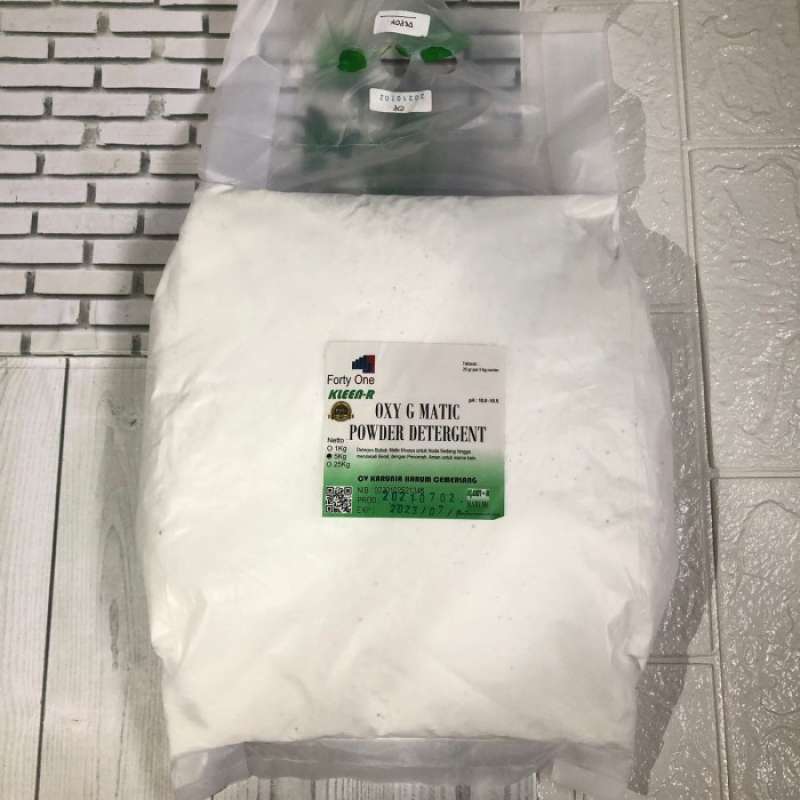 Jual Deterjen Bubuk Oxy G Matic Powder Detergent 5 Kg Kleen-r Harume Di ...