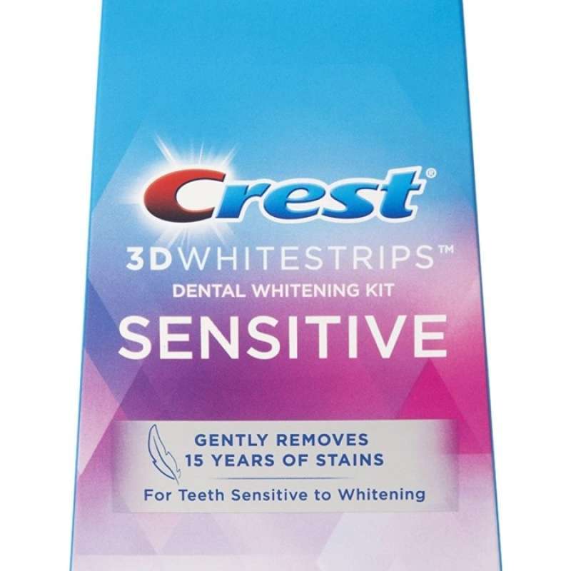 Jual Crest 3d White Whitestrips Gentle Routine Teeth Whitening Kit,14 ...