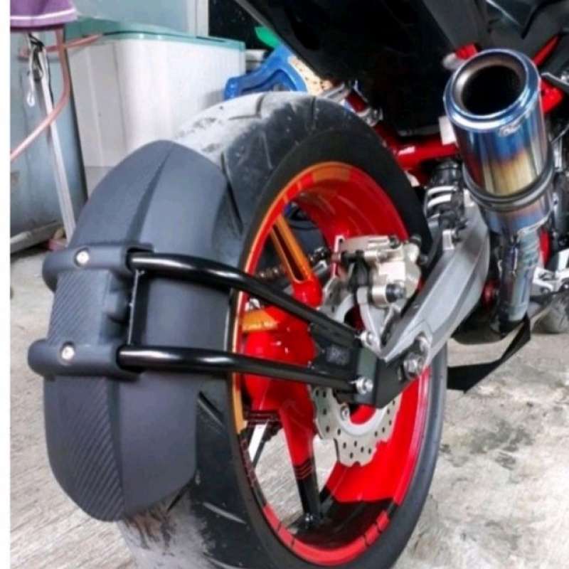 Promo Mudguard HMS model MHR Mud guard Sport R15 Mt15 Xabre Vixion ...