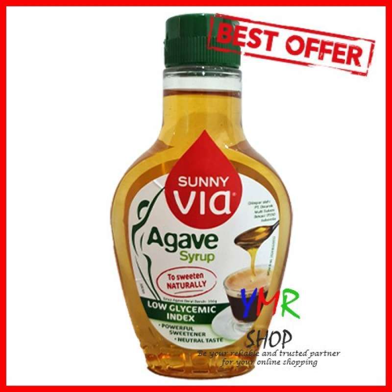 Jual Sunny Via Agave Syrup Low Glycemic Index 350 Gr di Seller YMR SHOP ...