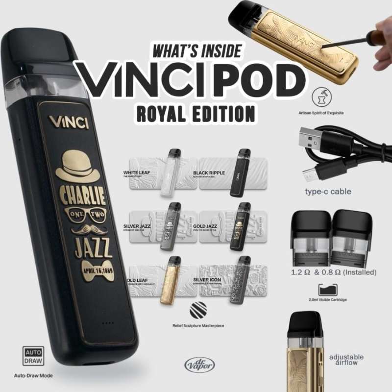 Jual VOOPOO VINCI ROYAL AUTHENTIC di Seller dr vapor store - Catur ...