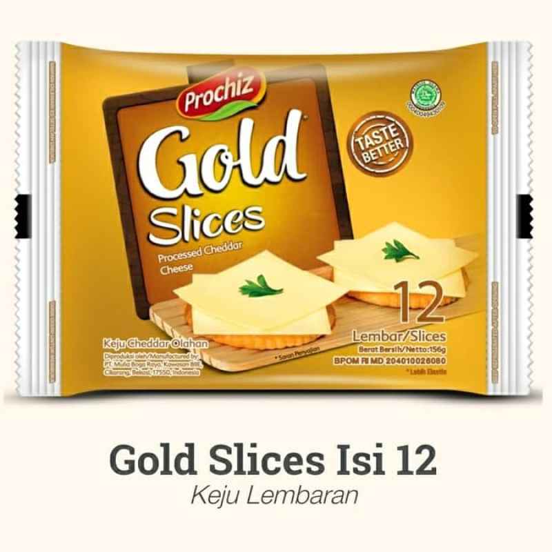 Promo PROCHIZ GOLD SLICE 12'S Diskon 20% di Seller TOKO Me Ry L A ...