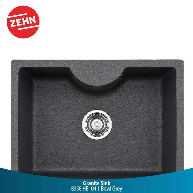 Jual Zehn+ 8358 Hb104 1bowl Grey Granite Sink Di Seller Mitra10 ...