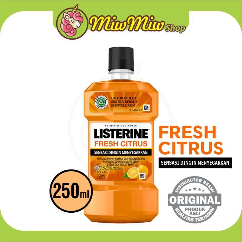 Listerine Antiseptic Mouthwash Natural Citrus at Brodie Eldershaw blog