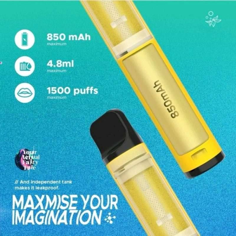 Jual Elfbar 1500 Disposable Pods Pod Vape Elf Bar E Cigarette Sekali ...
