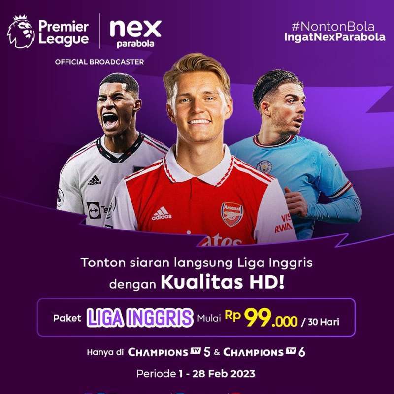 Jual Voucher Nex Parabola Dan Matrix Garuda Liga Inggris 6 Bulan Di ...
