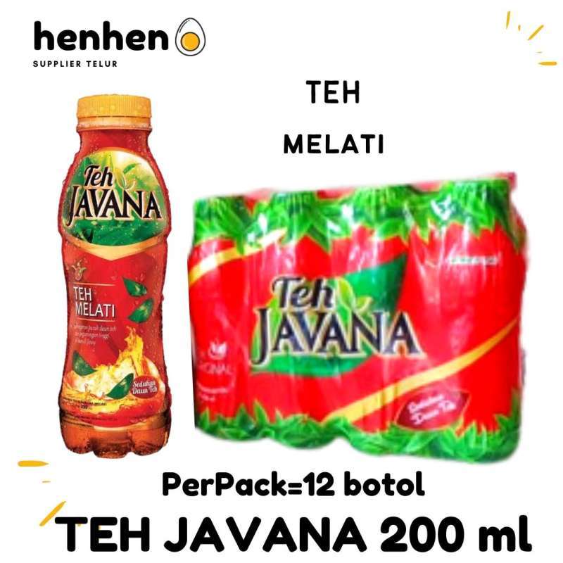 Jual JAVANA MINUMAN TEH 350 ML PER BOTOL di Seller HEN MART - Cempaka ...