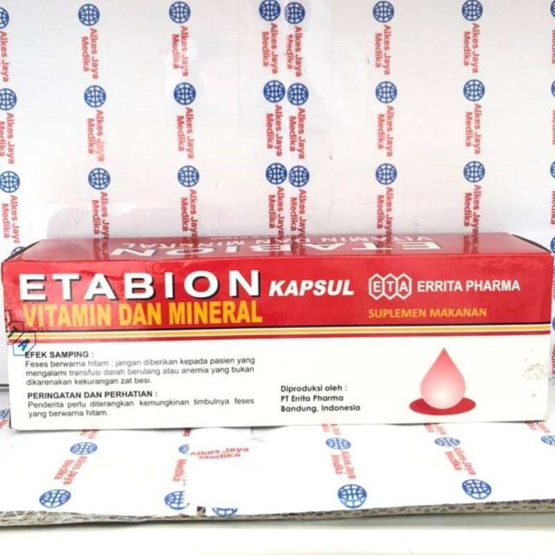 Jual Etabion Box Isi 10 Strip @ 10 Tablet - Vitamin Dan Mineral Di ...