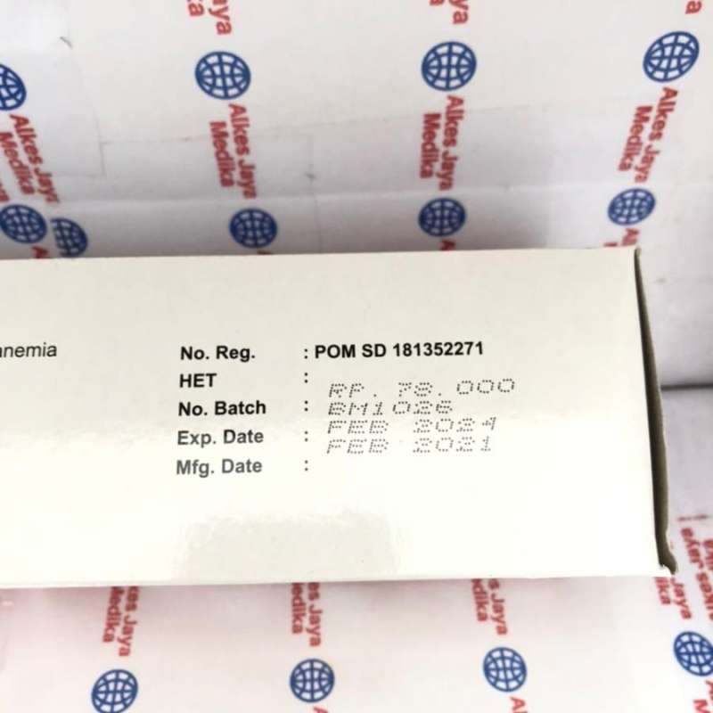 Jual Etabion Box Isi 10 Strip @ 10 Tablet - Vitamin Dan Mineral Di Seller Alkes Jaya Medika ...