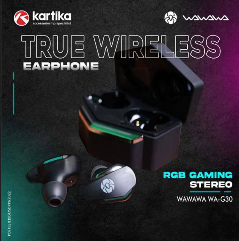 Promo Tws Bluetooth Earphone Wawawa Wa-g30 - Black Diskon 20% Di Seller ...