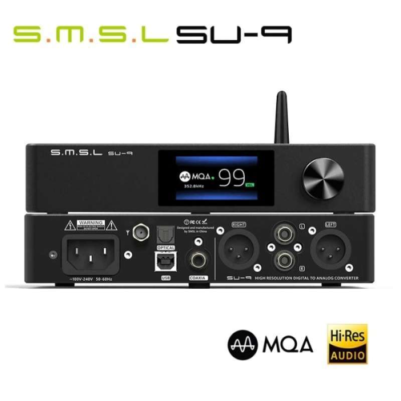 Promo SMSL SU9 SU-9 Hi-res MQA Bluetooth Fully Balanced DAC Original ...