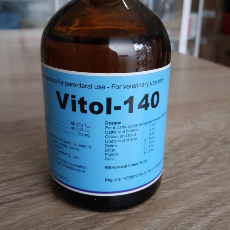 Promo Vitol-140 100 Ml -obat Vitamin- Diskon 17% Di Seller Hafizh Store ...