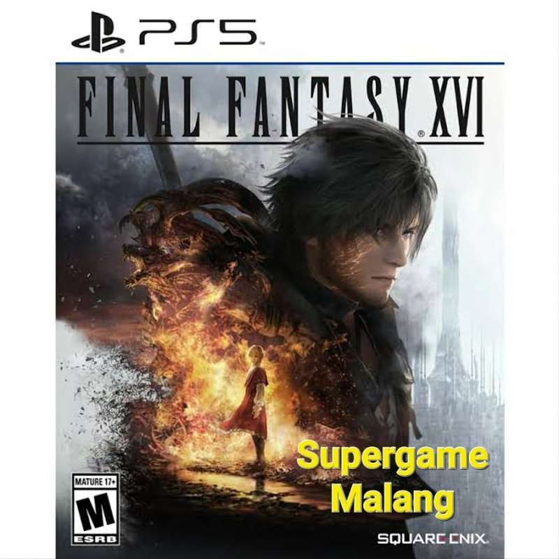 Jual Final Fantasy XVI Deluxe PS5 FF XVI 16 PS 5 Cd Game Gaming Playstation di Seller Supergame ...
