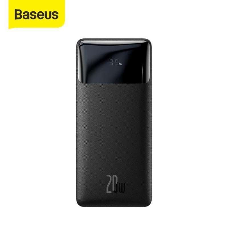 Promo BASEUS POWERBANK 10000MAH TRIPLE PORT USB+USB+TYPE C BIPOW QC PD ...