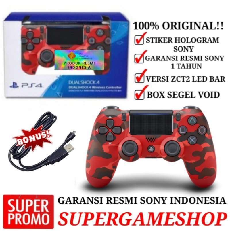 Jual SUPERGAMESHOP - Dualshock 4 DS4 Wireless LED BAR Controller ...