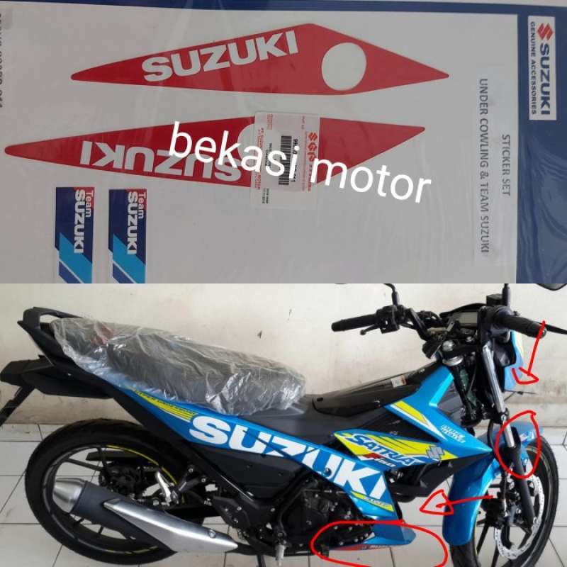 Promo Stiker Bawah Sticker Under Cowling Suzuki Satria Fu F1 Fi Injeksi ...