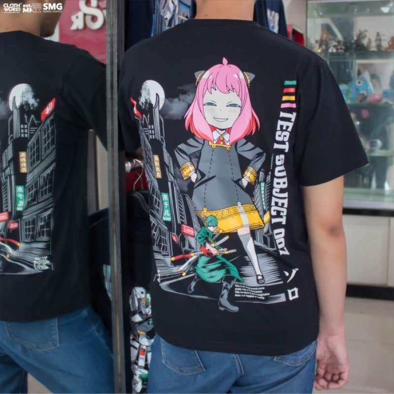 Jual Roronoa Zoro Vs Anya Forger Lost Zoro Series Spy X Family Kaos ...