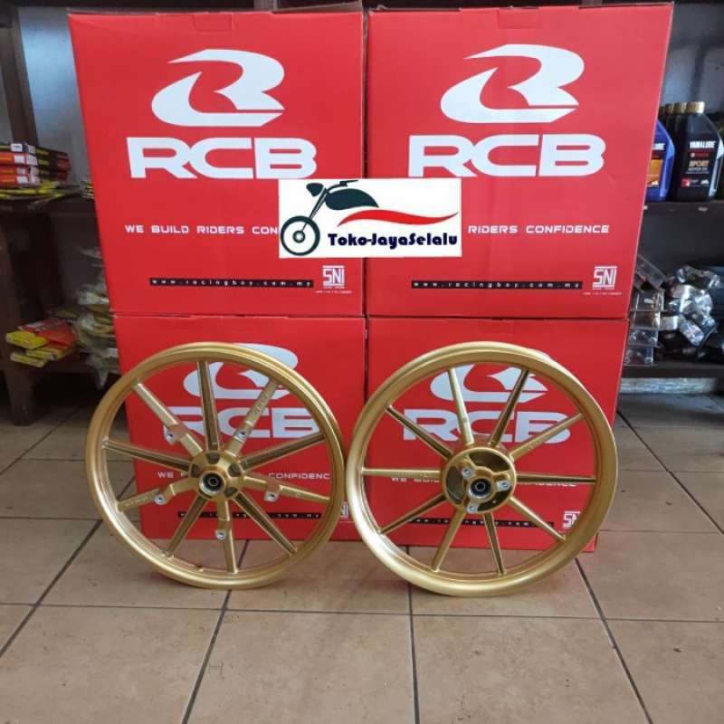 Jual Velg Racing Rcb Satria Fu Old / Injeksi Sp 811 Gold - Putih ...