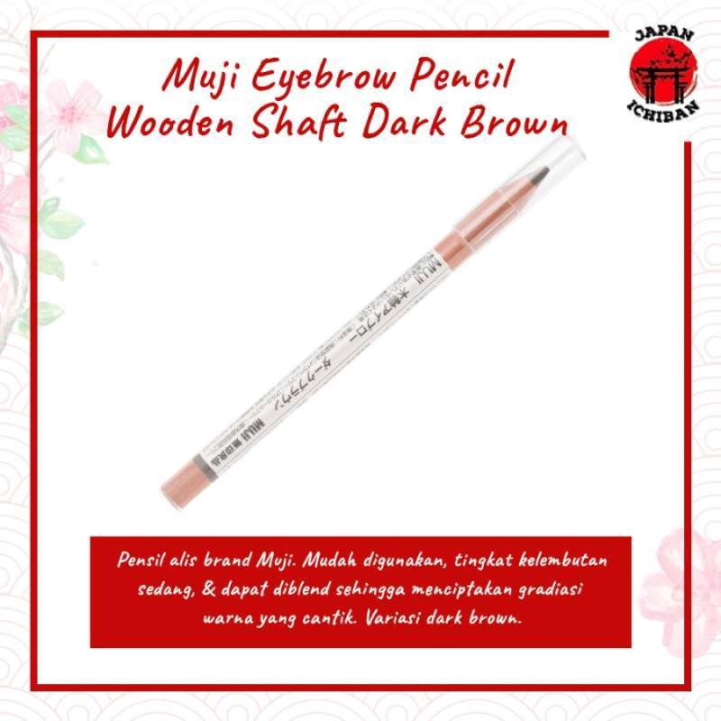 Jual MUJI Eyebrow Dark Brown Pensil Alis Muji Original Jepang di Seller ...
