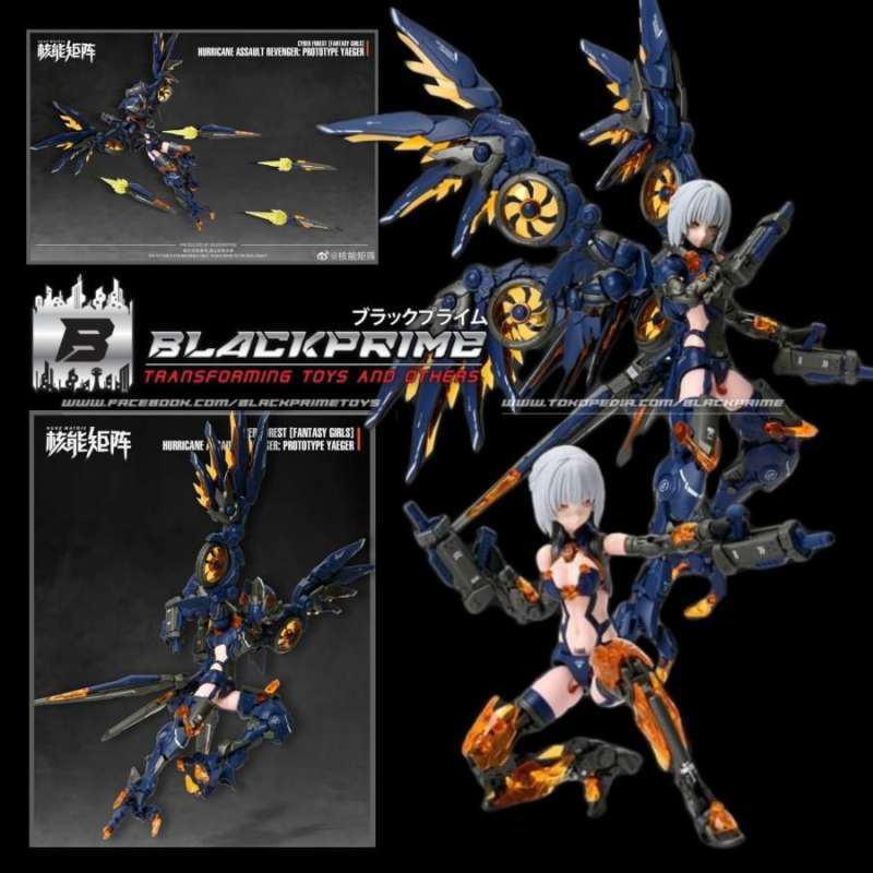 Jual Nuke Matrix HARPY cyber forest Fantasy girls hurricane model kit ...