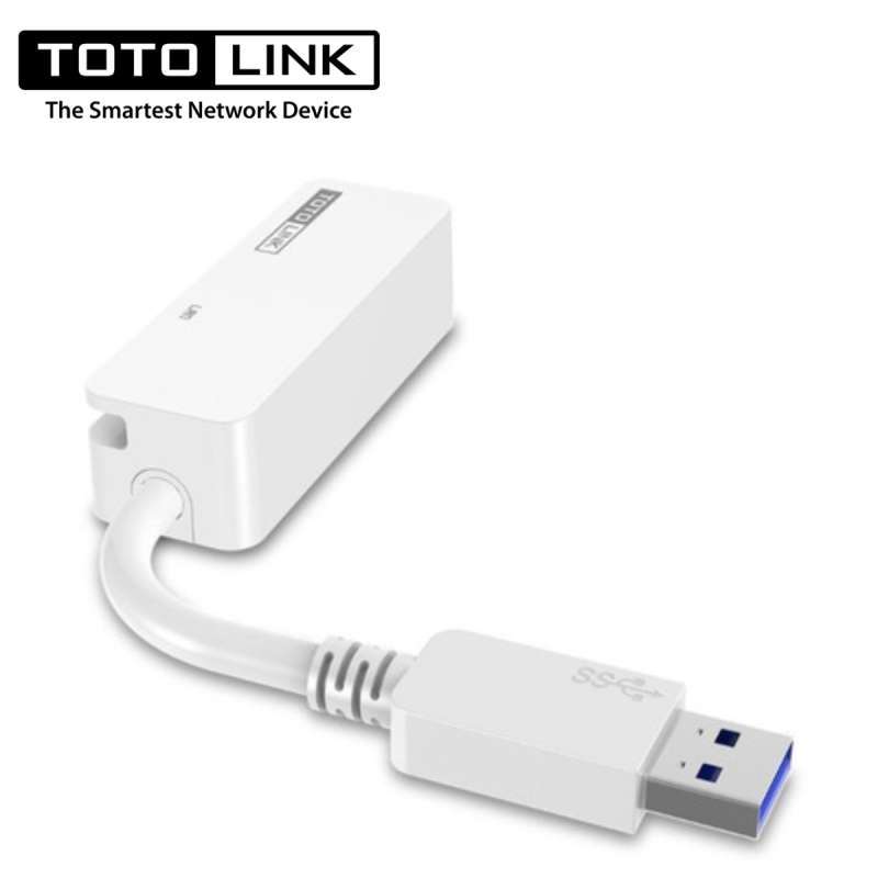 Jual Totolink U1000 USB To LAN 100/1000Mbps USB 3.0 to RJ45 Gigabite ...