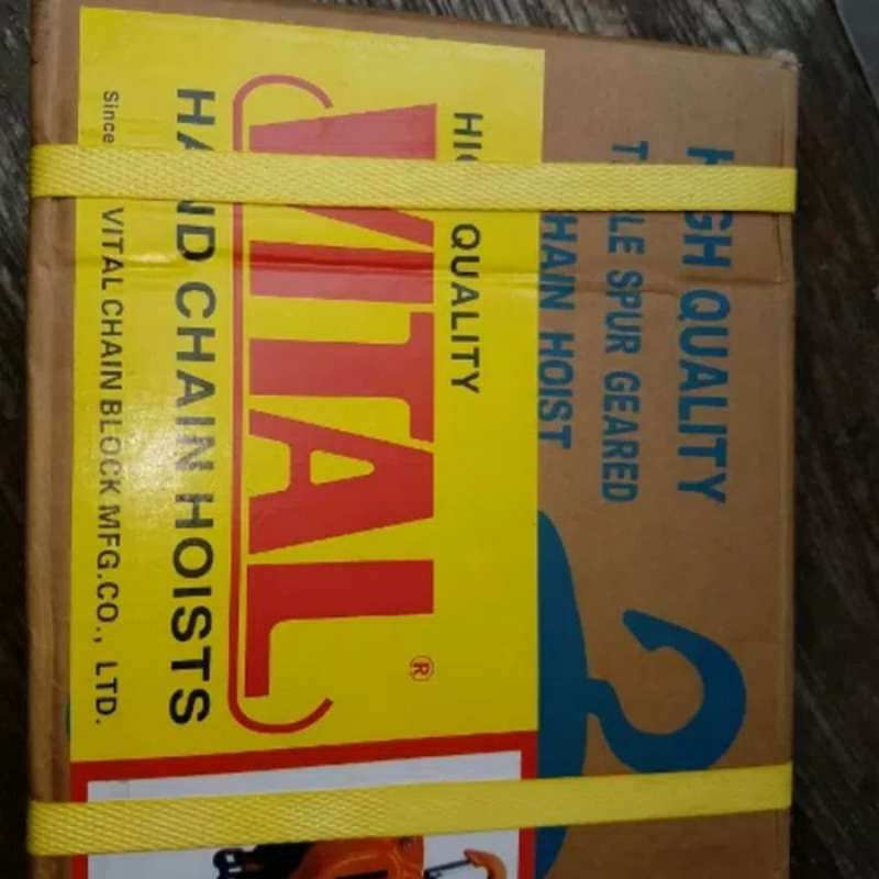 Jual Vital Chain Block 2 Ton X 15 Meter Hand Chain Hoist High Quality ...