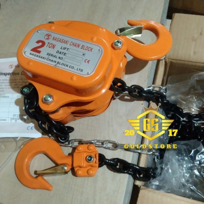 Promo Chain Block 2 Ton X 10 mtr NAGASAKI Diskon 23% di Seller Vexana ...